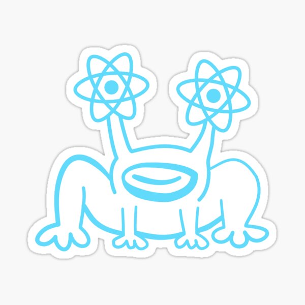 "Hi How Are You React? Downtown ATX React Sticker" Sticker by drwicked ...