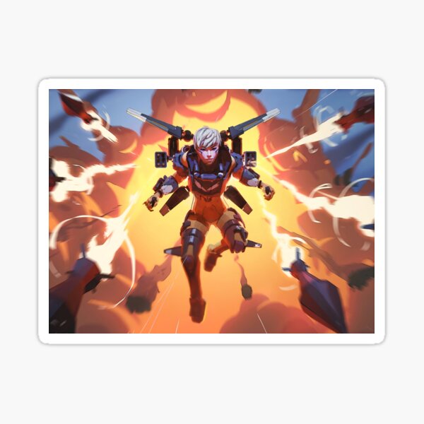 "Valkyrie Apex Legends" Sticker by tankim | Redbubble