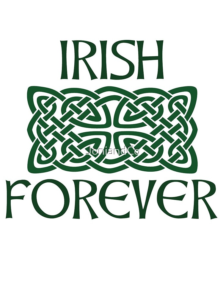 "Irish Forever Celtic Eternity Knot" Drawstring Bag for Sale by ...