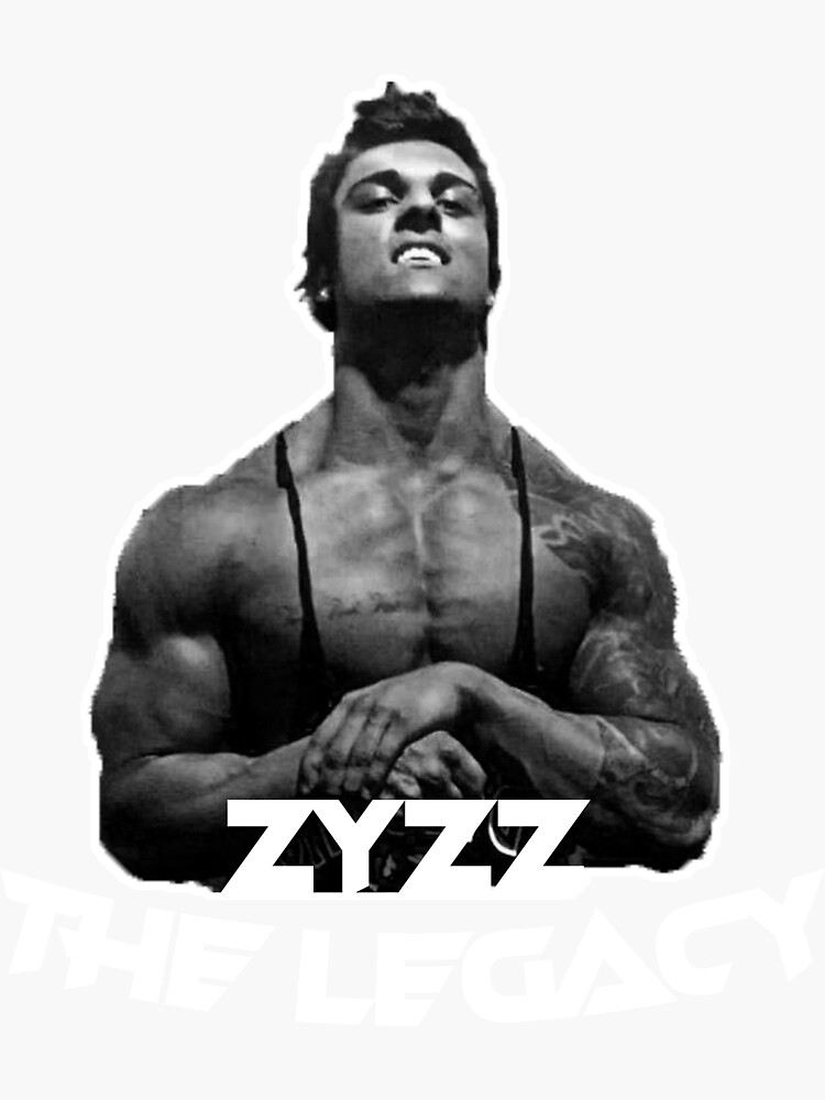 "Zyzz The Legacy" Sticker for Sale by Shayzen01 | Redbubble