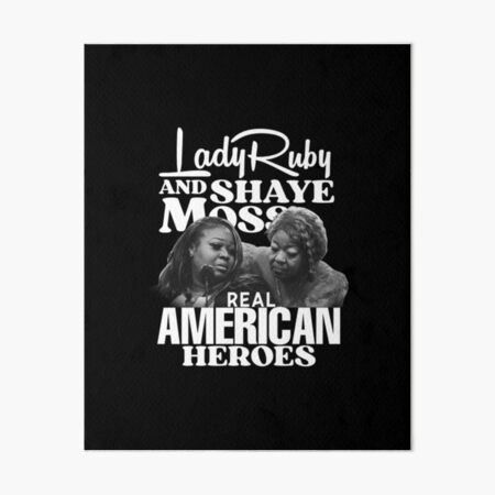 "Lady ruby and shaye moss" Art Board Print by abeyouabeyouhi | Redbubble