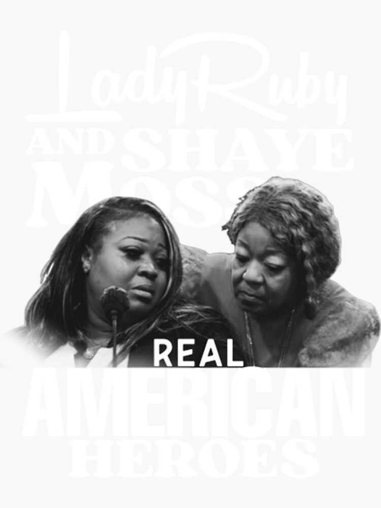 "Lady ruby and shaye moss" Sticker for Sale by abeyouabeyouhi | Redbubble