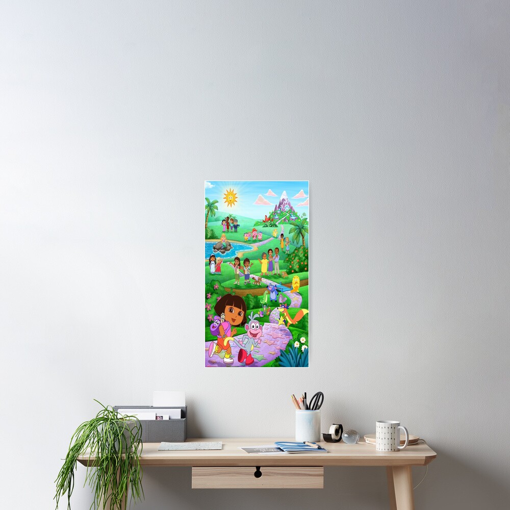 "Dora the Explorer" Poster for Sale by Wo-Store | Redbubble