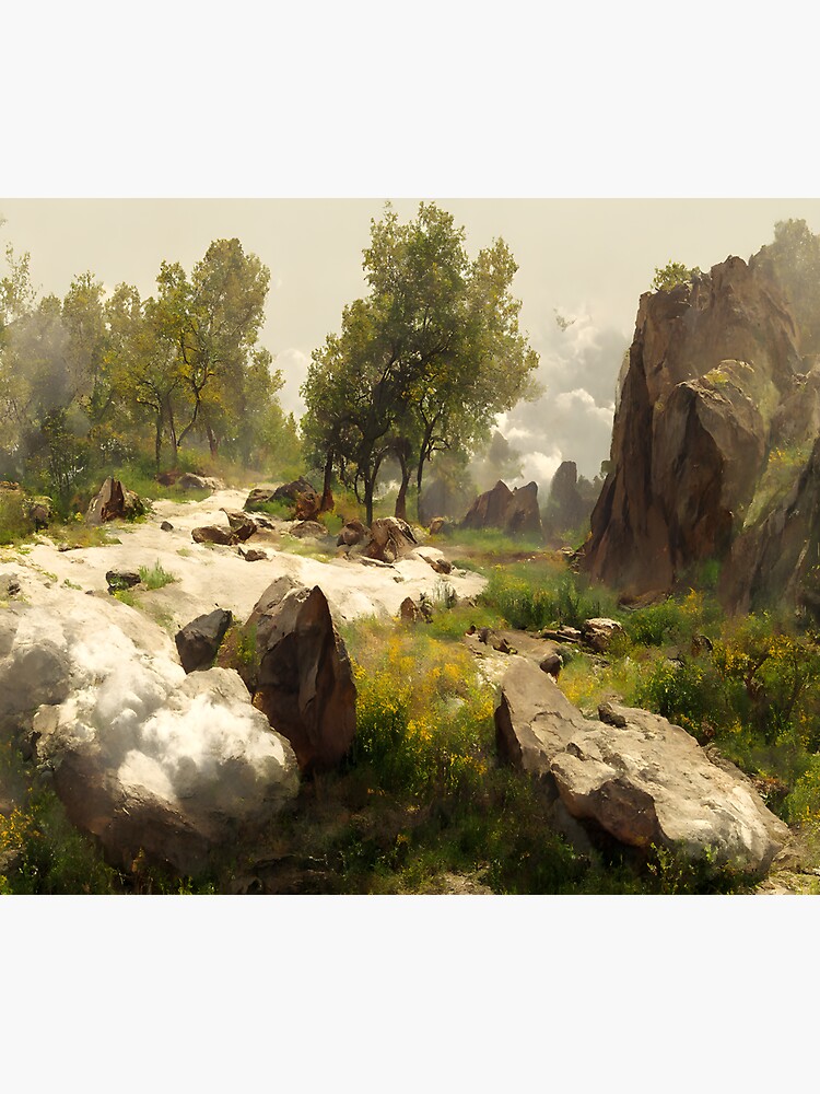 "Random Landscape" Sticker for Sale by RandomArtPH | Redbubble