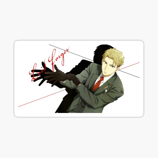 "Spy x family Loid" Sticker for Sale by AKR-Hobby | Redbubble