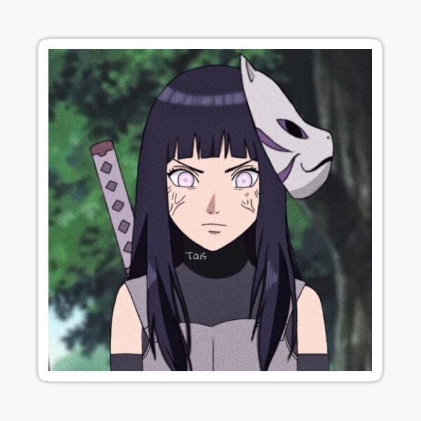 "Hinata" Sticker for Sale by BlxssomUwu | Redbubble