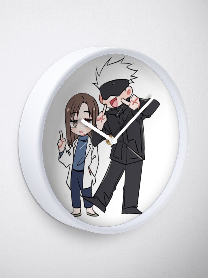 "Satoru Gojo and Ieiri Jujutsu kaisen sticker Design cuteSatoru Gojo ...