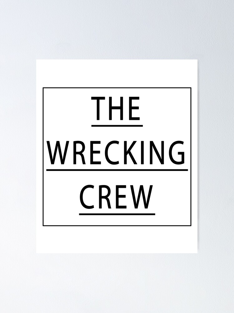 "The Wrecking Crew First Call Gang The Clique" Poster for Sale by ...