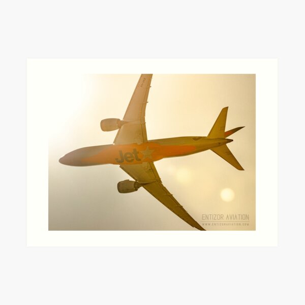 "Jetstar Australia Boeing 787" Art Print for Sale by entizor | Redbubble