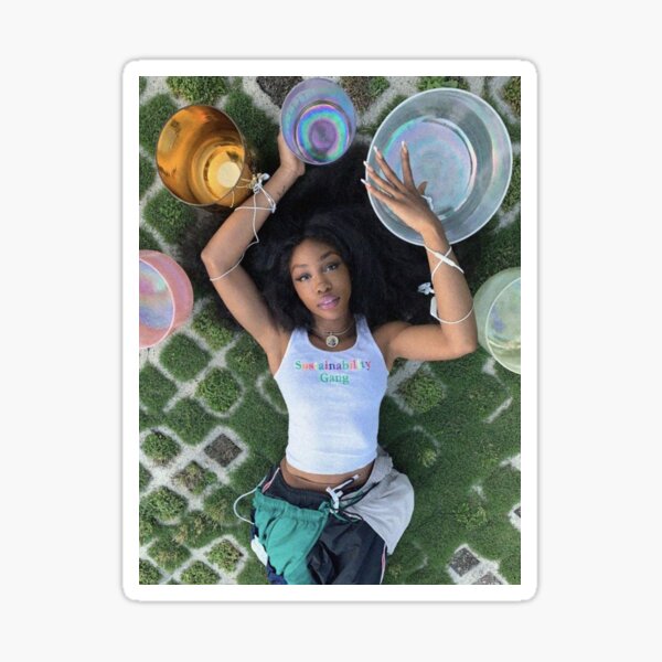 "SZA" Sticker for Sale by nellahh | Redbubble