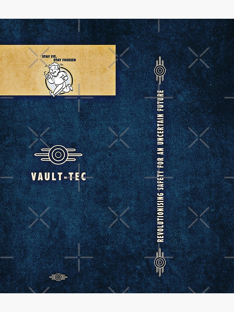 "Fallout 4 Boy Poster 3/14 ┃Stay Fit, Stay Focused┃ Vault-Tec All In ...