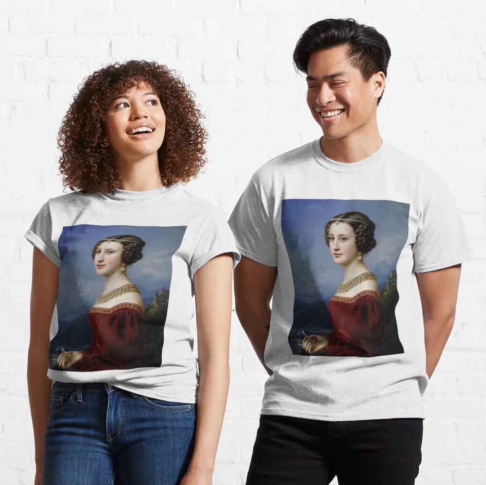 "Cornelia Vetterlein (1828) - Joseph Karl Stieler" Sticker for Sale by ...