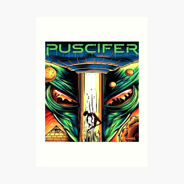"new best design of puscifer 100 % HD" Art Print for Sale by nasonal ...