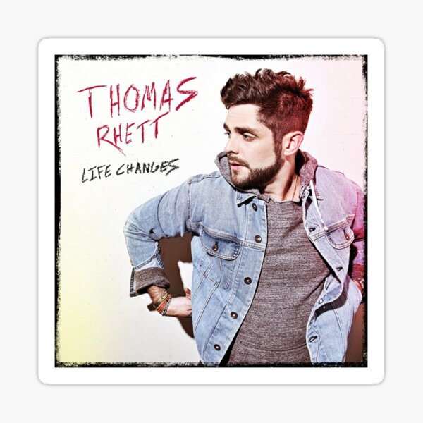 "Thomas-Rhett singer songwriter" Sticker for Sale by jparkey43 | Redbubble