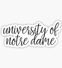 Notre Dame: Stickers | Redbubble