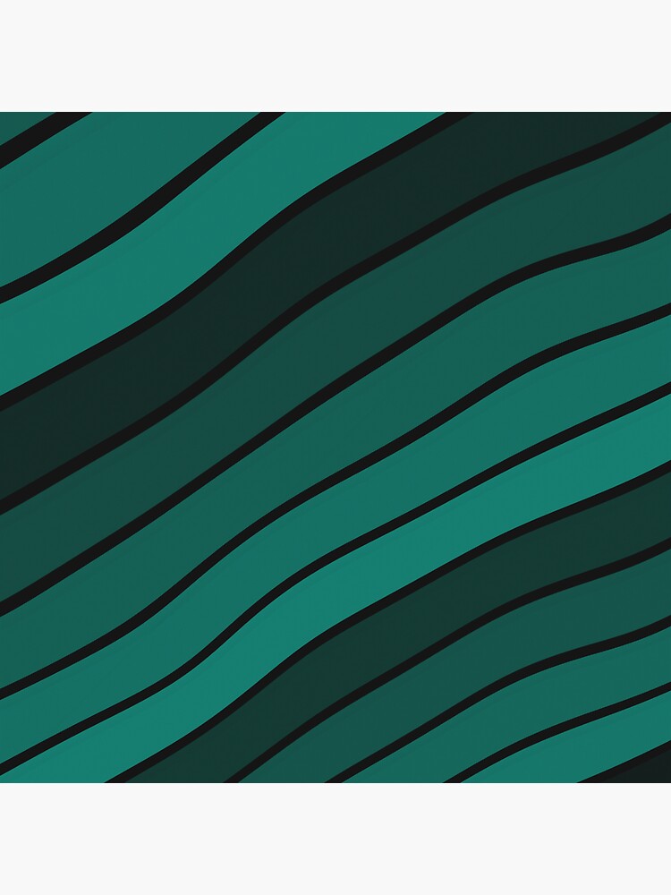 "Minimal random stepped gradient cyan" Sticker for Sale by IZ-MdVerz ...