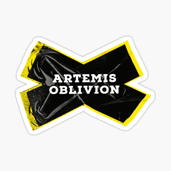 "Artemis Oblivion" Sticker for Sale by Trebstep | Redbubble