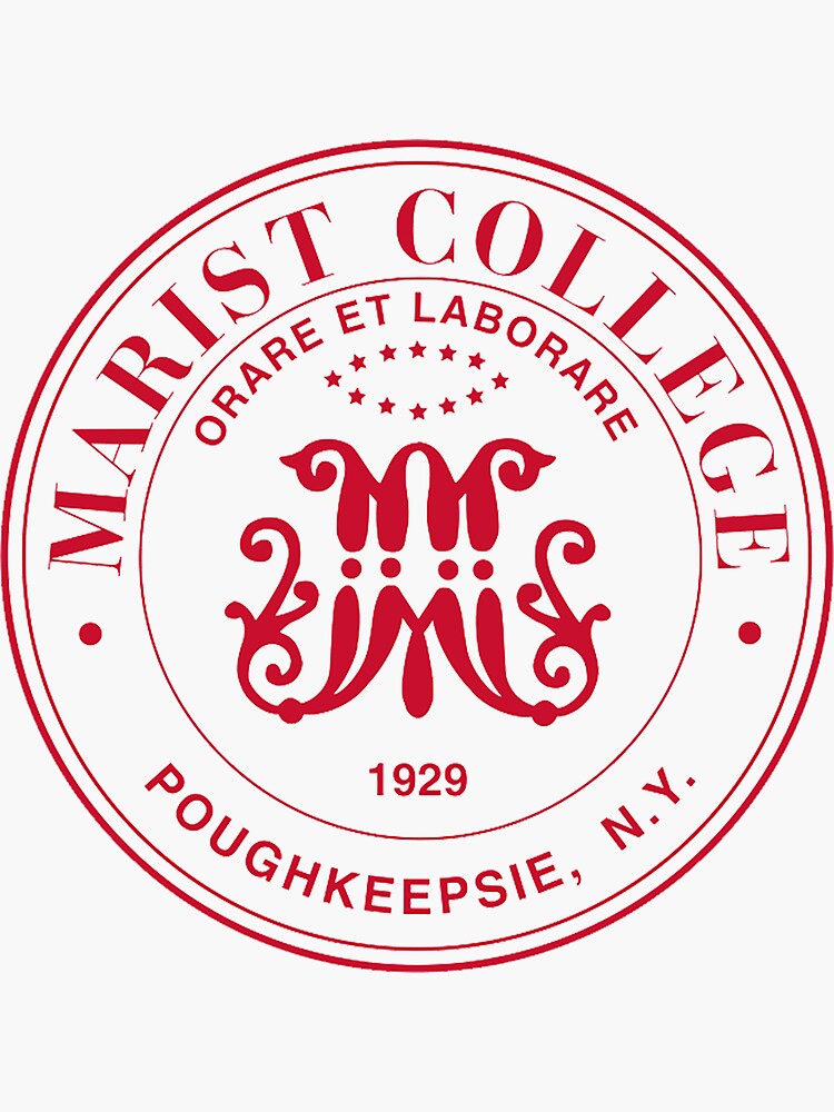 "logo marist college" Sticker for Sale by simsemil | Redbubble