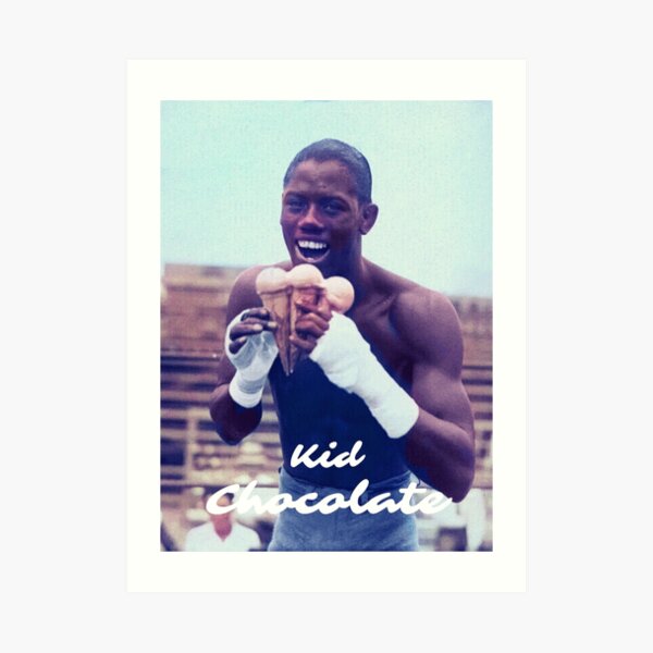 "Kid Chocolate - Boxing Legend Colorized" Art Print for Sale by ...