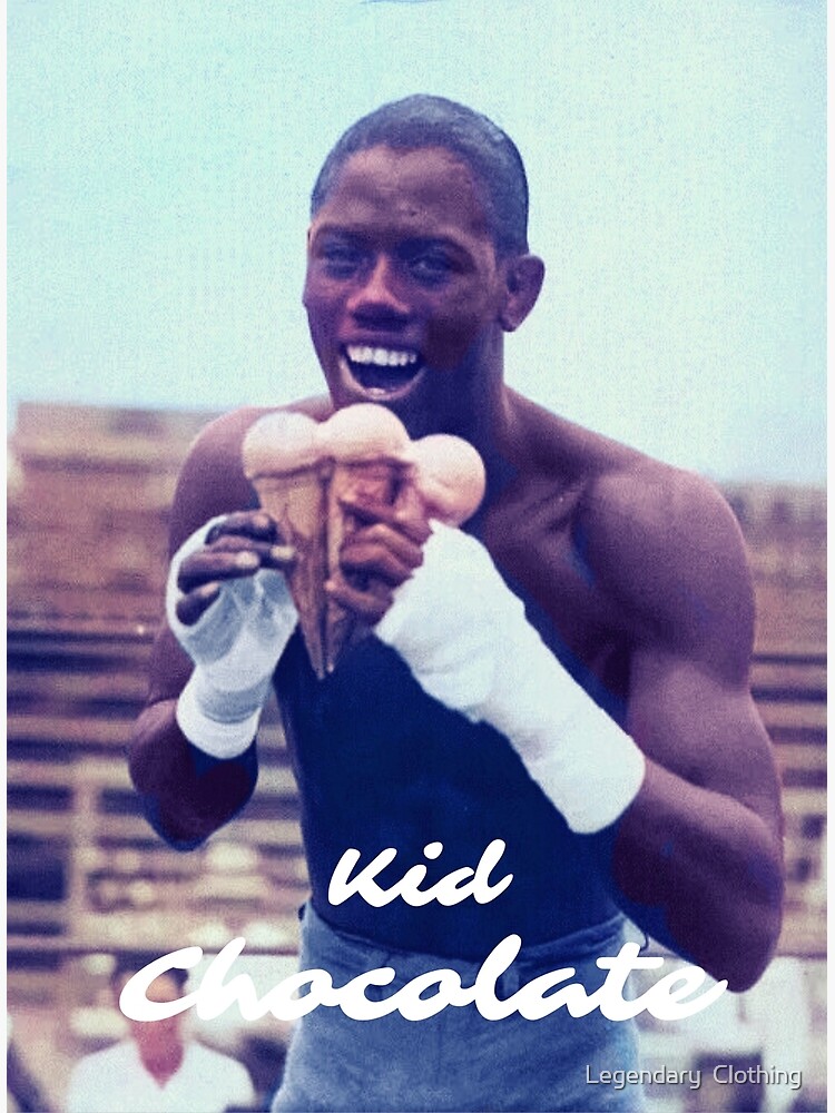 Kid Chocolate - Boxing Legend Colorized Premium Matte Vertical Poster ...