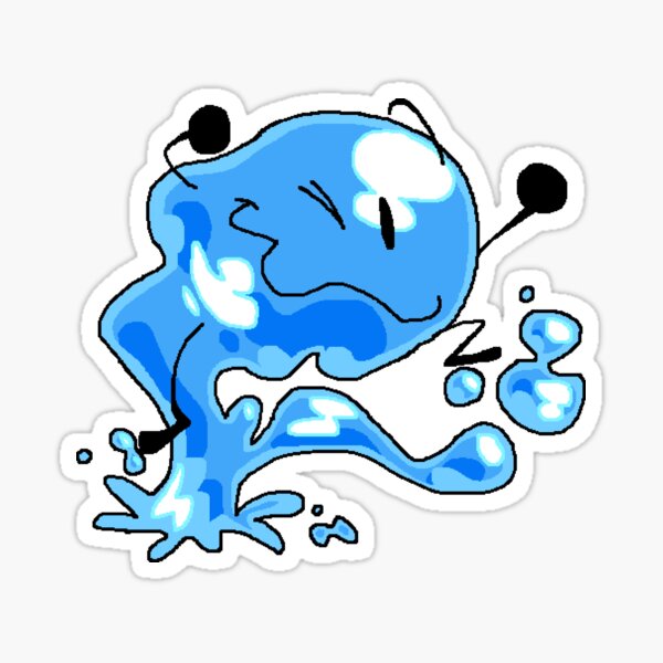 "Watery [COMMISSIONED]" Sticker for Sale by KhunRS | Redbubble