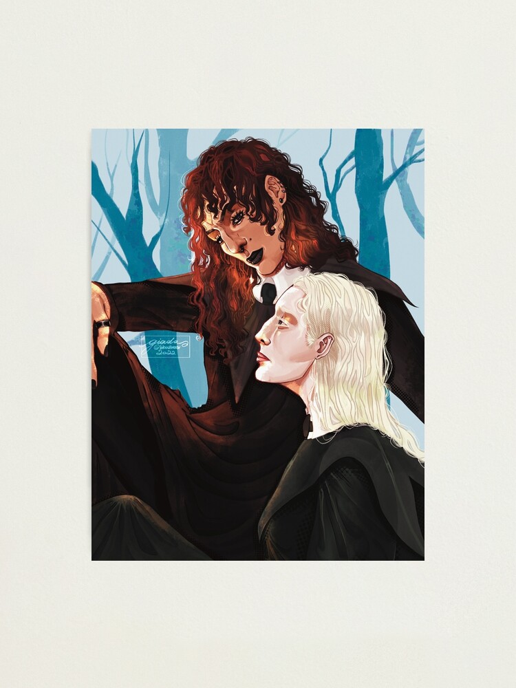 Impression photo « Hester et Anadil (L'école du bien et du mal) », par ...