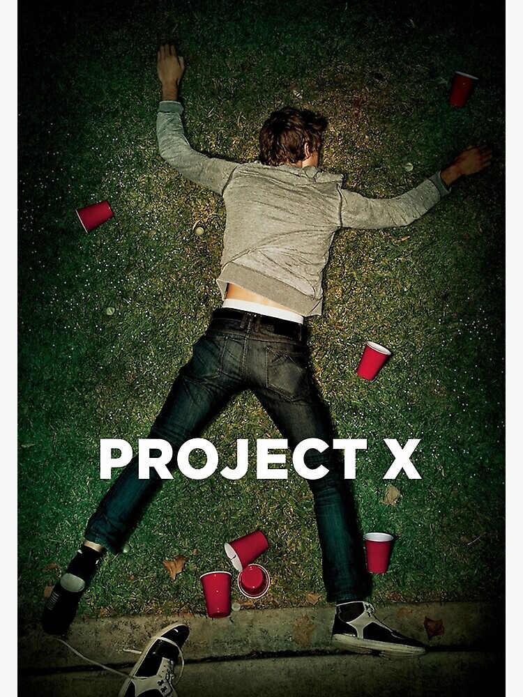 "Project X (2012) - Movie Poster" Poster for Sale by trumanjohnson ...