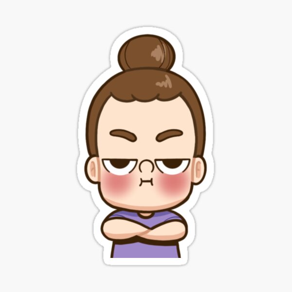 "Angy Pi" Sticker for Sale by Pibubear | Redbubble