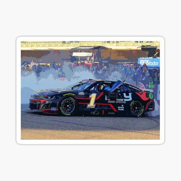 "Ross Chastain celebrating victory 2022 watercolor" Sticker for Sale by ...