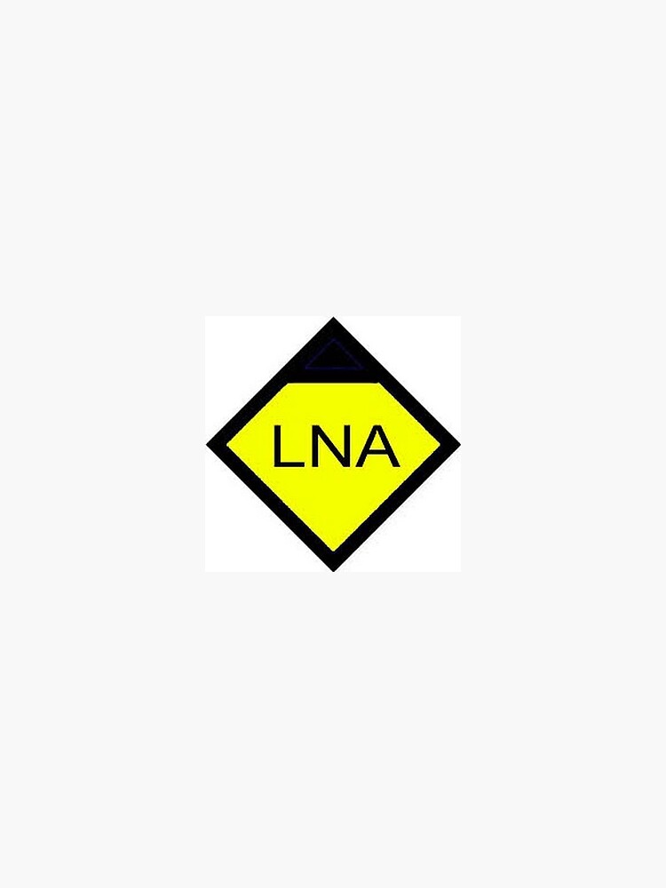 "LNA Logo" Sticker for Sale by SirQu3ntin | Redbubble