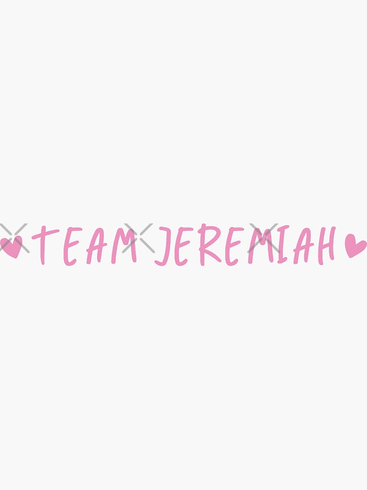 Pegatina «The Summer I turned pretty - team Jeremiah sticker» de ...