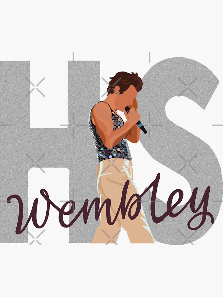 "Harry Wembley" Sticker for Sale by YimmysArt | Redbubble