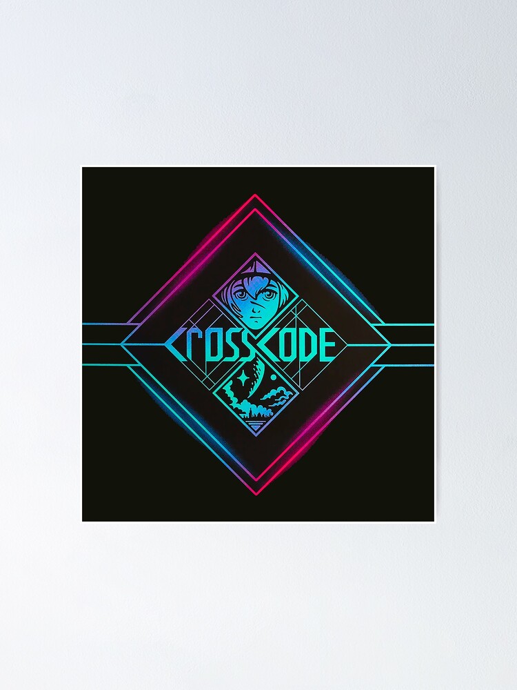 "CrossCode" Poster for Sale by hidexmian | Redbubble