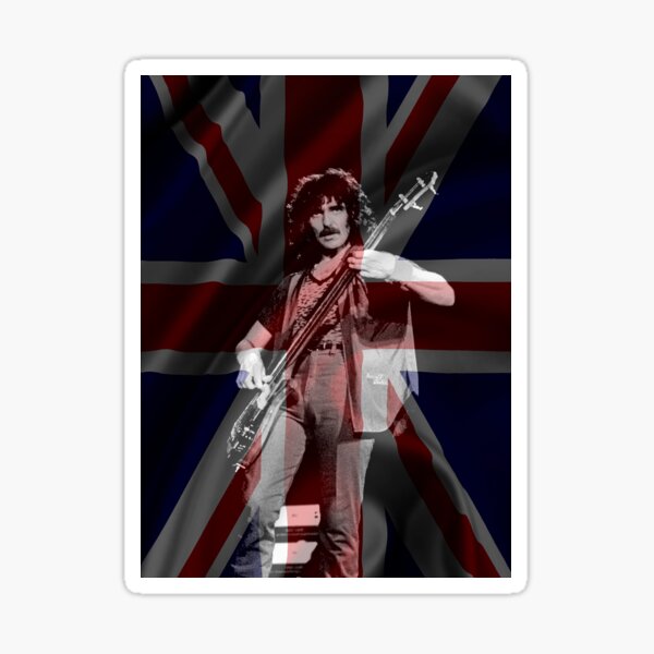 "Union Jack Special: Geezer Butler" Sticker for Sale by IgorGillan ...