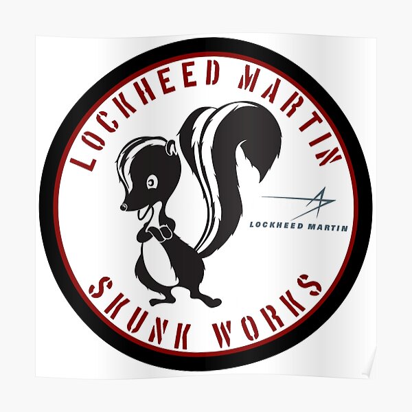 "SKUNK WORKS LOGO" Poster for Sale by HoffmanGraphics | Redbubble