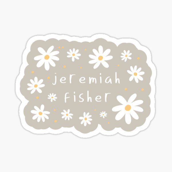 Pegatina «The Summer I turned pretty - floral Jeremiah Fisher sticker ...