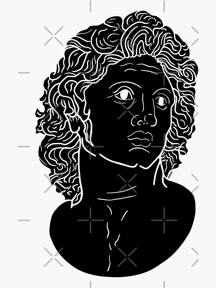 "Fabulous Alexander " Sticker for Sale by elkeclose | Redbubble