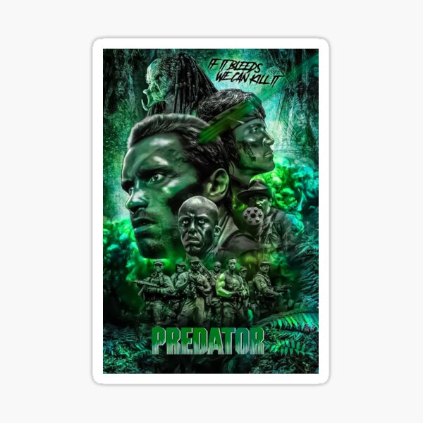 "Predator v7.3" Sticker for Sale by Rexun | Redbubble