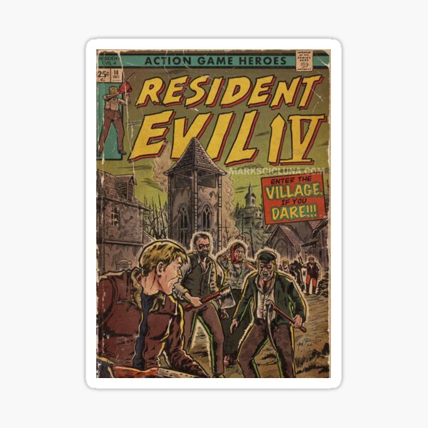 " Resident Evil" Sticker for Sale by SOUFIANECIH1 | Redbubble