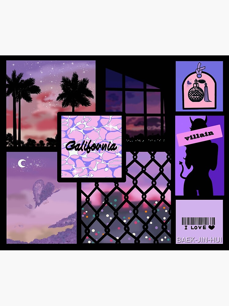 "emotional pastel purple Time to take a break..." Poster for Sale by ...