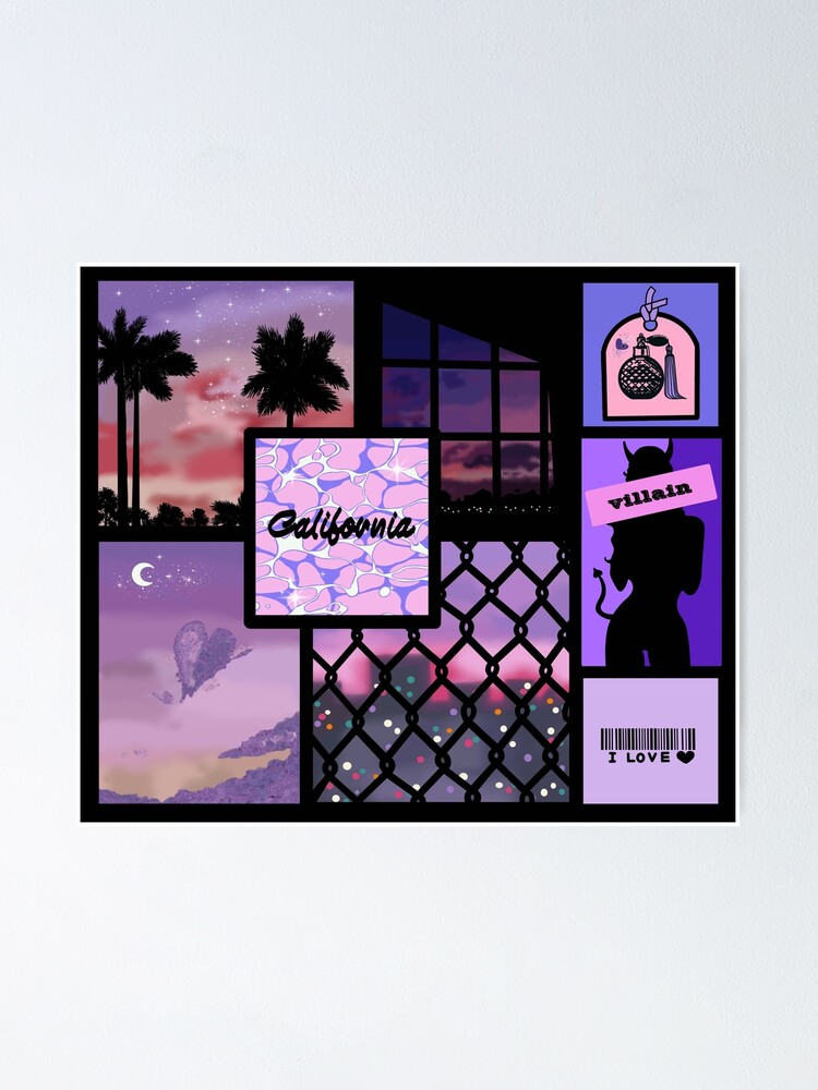 "emotional pastel purple Time to take a break..." Poster for Sale by ...