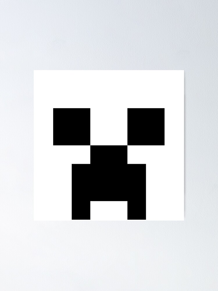 "Minecraft Creeper" Poster for Sale by Framiq | Redbubble