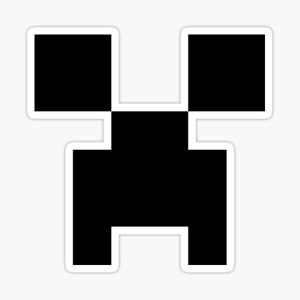 "Minecraft Creeper" Sticker for Sale by Framiq | Redbubble