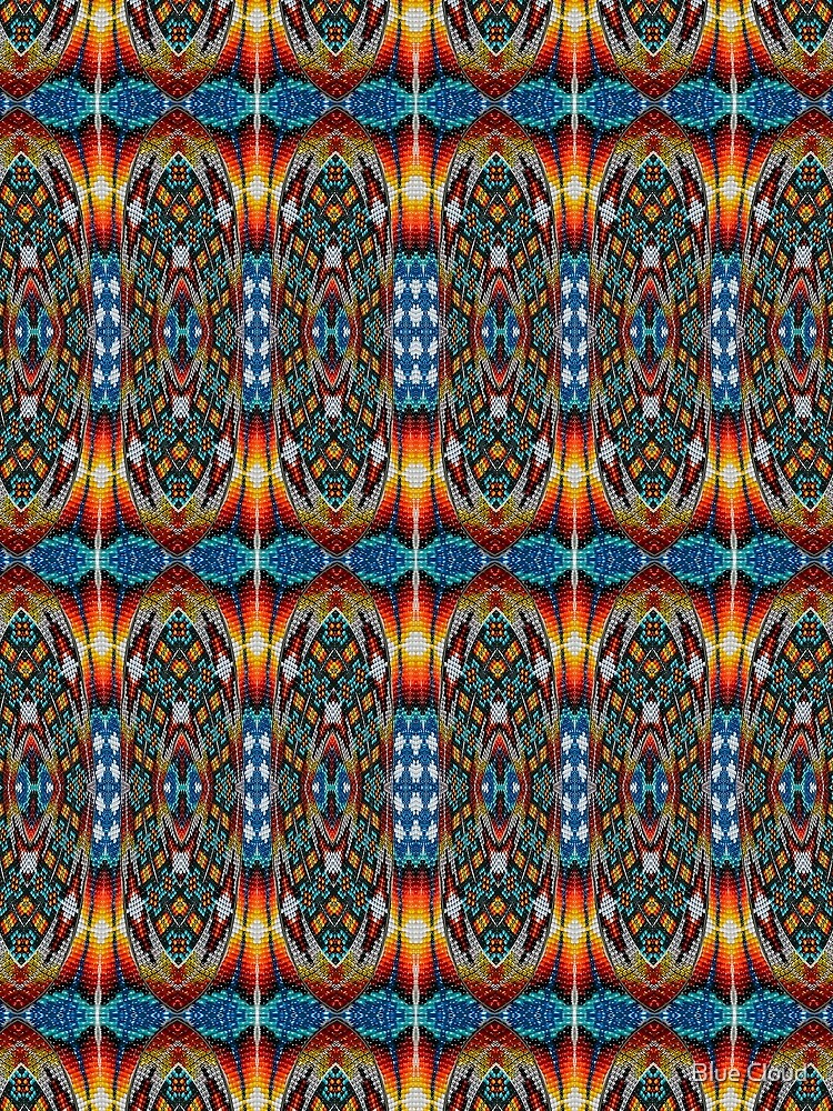 "Traditional Bead Work" T-shirt for Sale by NativebyDesign | Redbubble ...