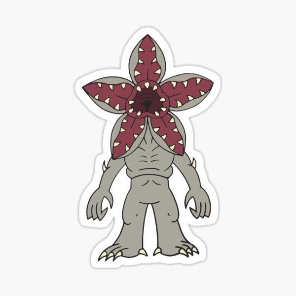 "Demogorgon Stranger Things" Sticker for Sale by me-fe | Redbubble