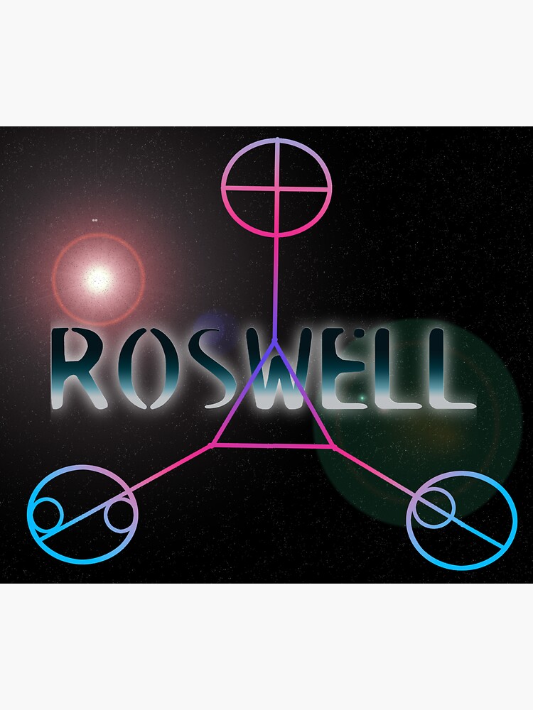 "Roswell Alien symbol" Sticker for Sale by Angeleyz4ever | Redbubble