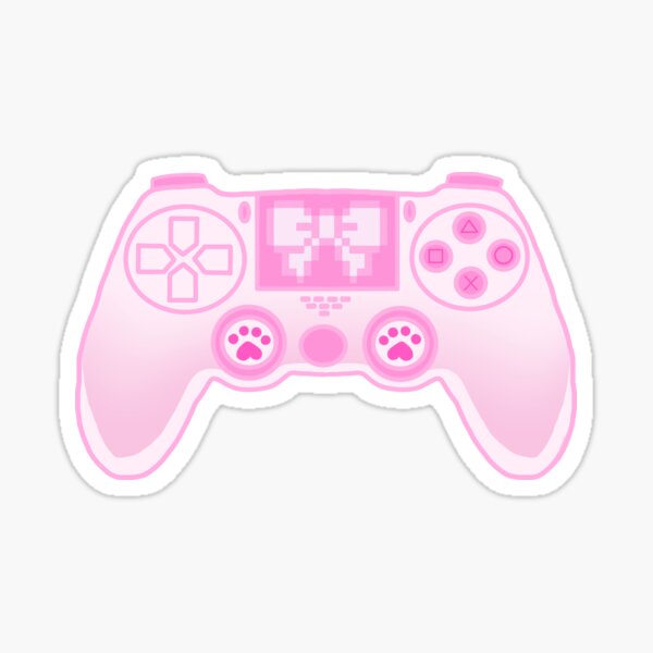 "Kawaii Gamer Girl Controller " Sticker for Sale by ShadowiesArt ...