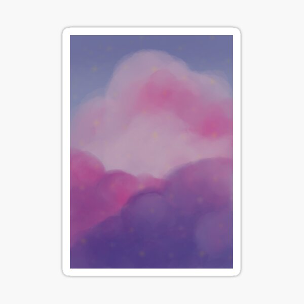 "Pink Clouds" Sticker for Sale by Milliad | Redbubble