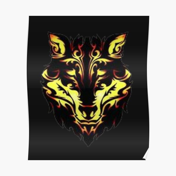 "smart wolf" Poster for Sale by kotenr | Redbubble