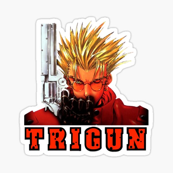 "TRIGUN" Sticker for Sale by AnbKah | Redbubble